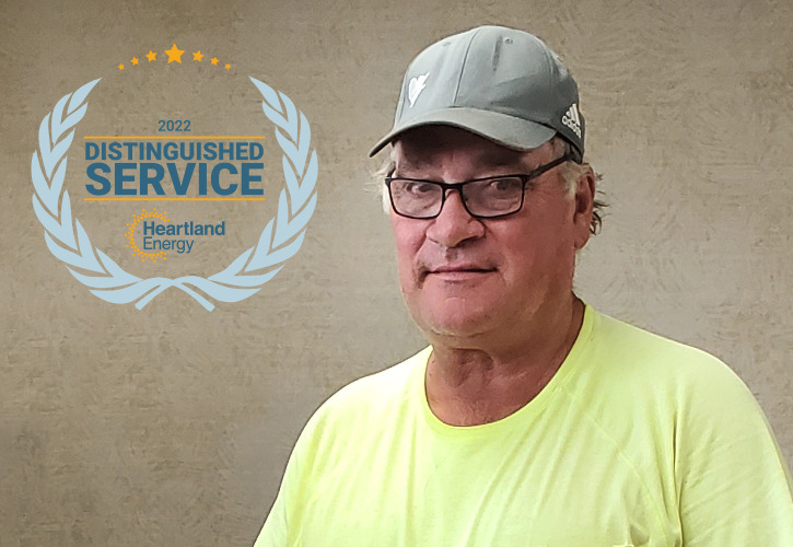 Popken receives Distinguished Service Award - Heartland Energy